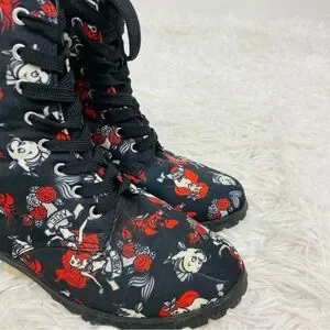 Disney | Shoes | Disneys The Little Mermaid Black Lace Up Ariel ...